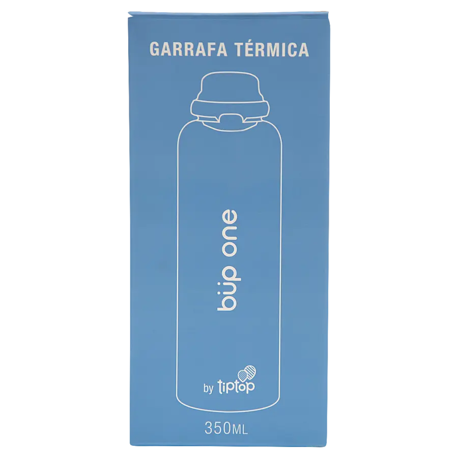 Garrafa azul térmica 350ml tip top - Garrafa azul térmica 350ml tip top ...