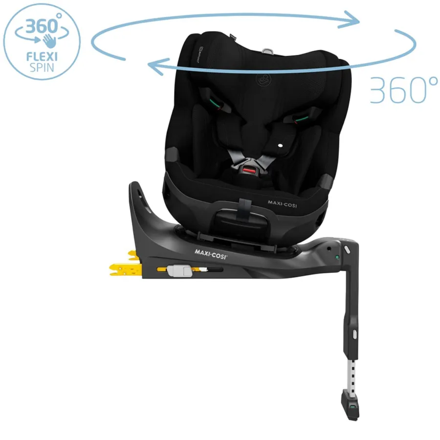 Cadeira auto isofix 0 a 36 kg emerald 360 pro authentic black maxi cosi ...